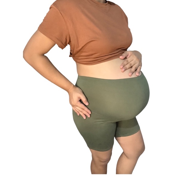 Maternity cycling shorts / Pregnant shorts soft and very stretchable ...