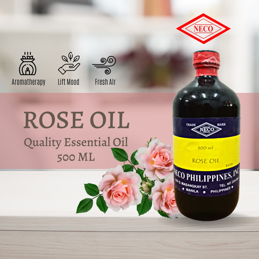 ESSENTIAL ROSE OIL 500 ML | Shopee Philippines