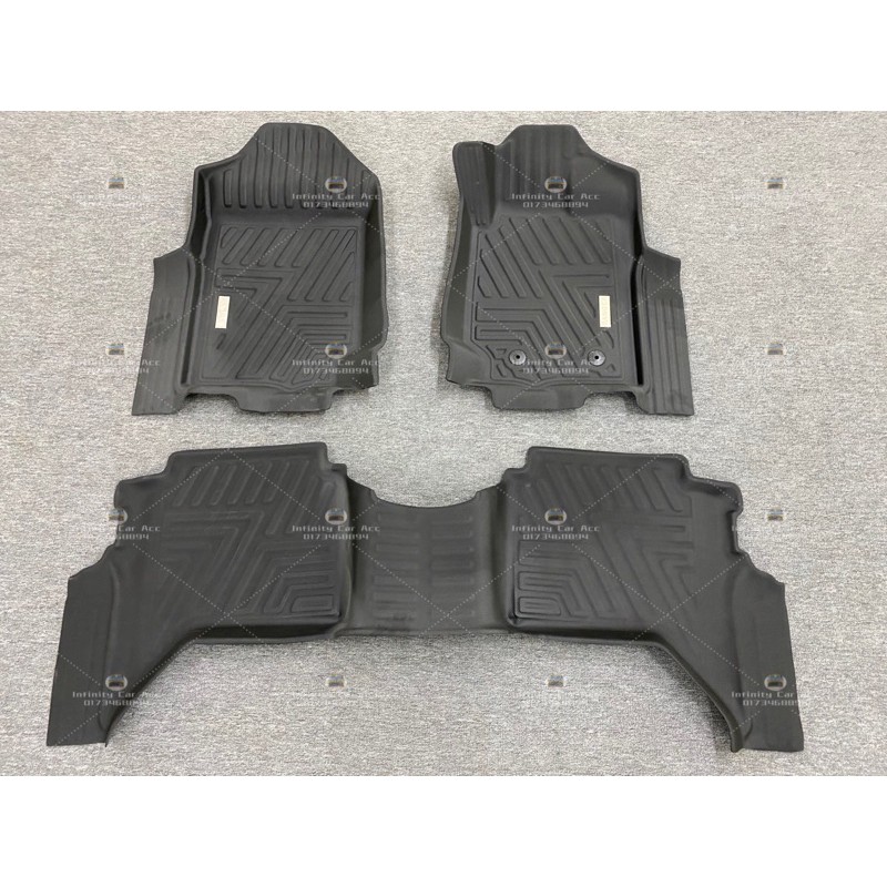 Ford Ranger T6 T7 T8 2012-2020 Carpet Rubber Mat | Shopee Philippines