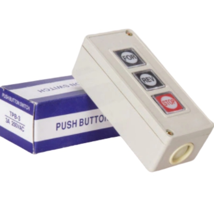 Tpb-3 ON-OFF-ON switch box for indirect control of electric motors ...