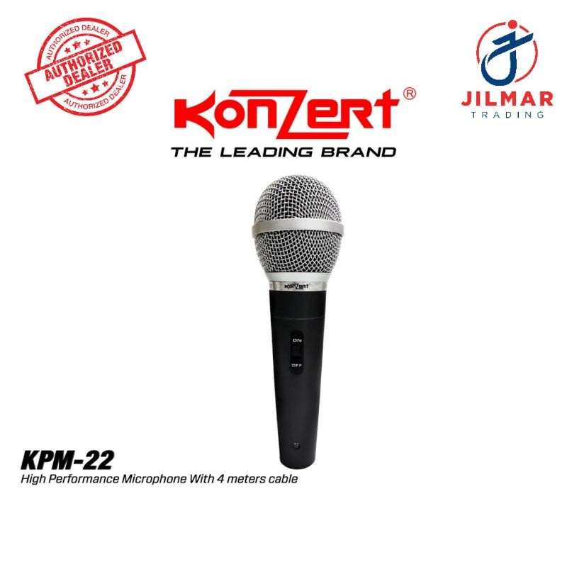 Konzert KPM-22 Wired Microphone | Shopee Philippines