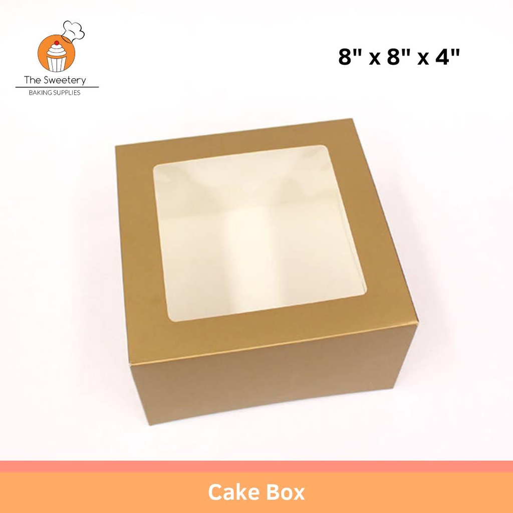 Cake/Pastry Box Pre-formed 8