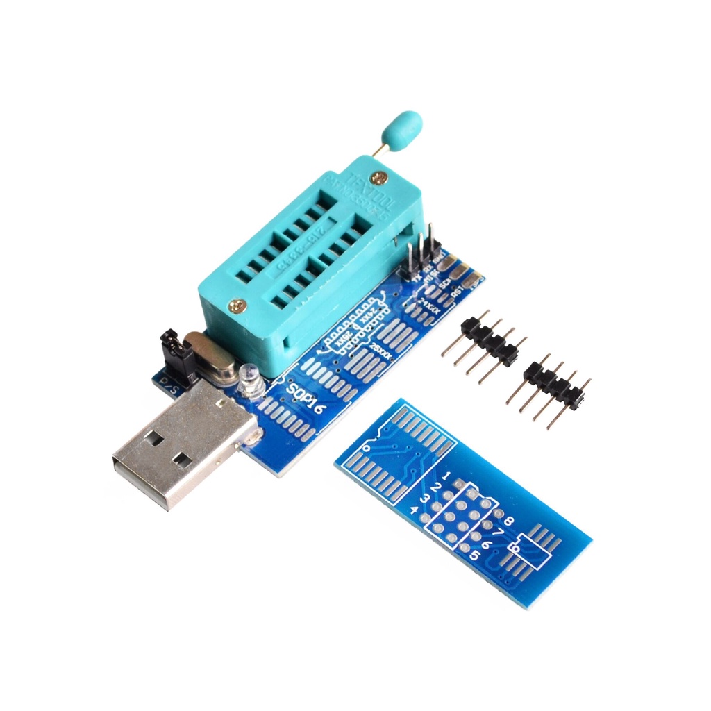 CH341A Bios Board MX25L6405 W25Q64 USB Programmer LCD Burner Progammer for 24 25 Series | Shopee ...