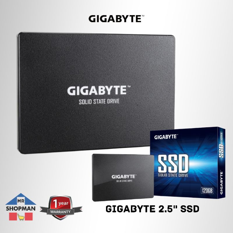 Gigabyte SSD 2.5" 120Gb / 240Gb / 480Gb / 1Tb Storage SATA SSD | Shopee ...