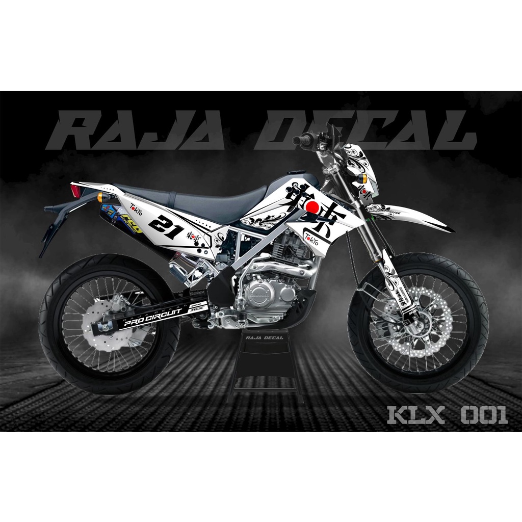 Kawasaki KLX 150 S Fullbody Decal Sticker_Old KLX Decal Sticker Custom ...