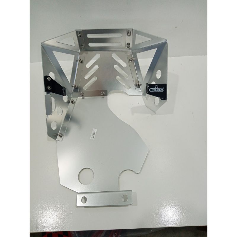 XRM125 / RS125 Fi SKID PLATE Skidplate FULL STEEL BELLYPAN ENGINE COVER ...