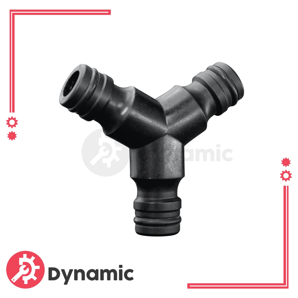 PVC Y Splitter Quick Release Garden Hose Connector Adaptor | Shopee ...