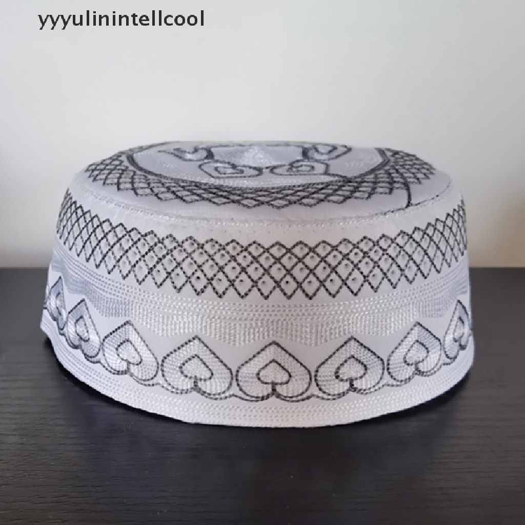yyyulinintellcool Muslim Prayer Hat Men Bonnet Islamic Jewish Cap ...