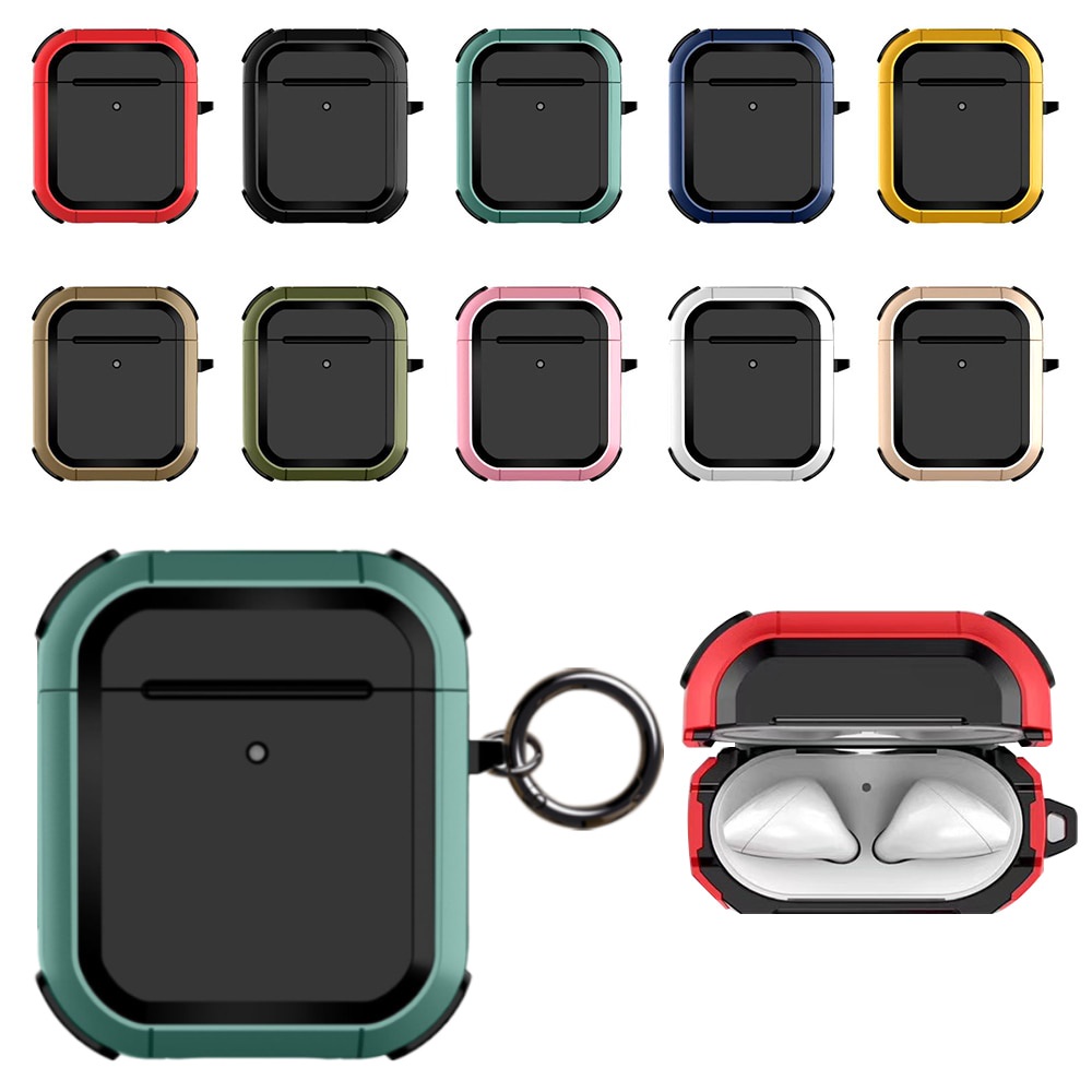 Case for Airpods 1 2 Cover Armor Heavy Duty Shockproof Cover For ...
