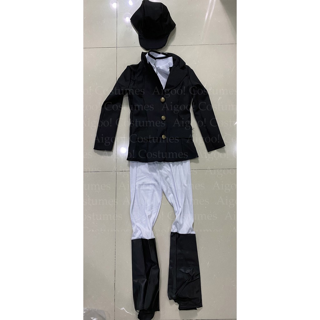 Equestrian Costume for Kids Sports Horseback Riding Cosplay Unisex ...