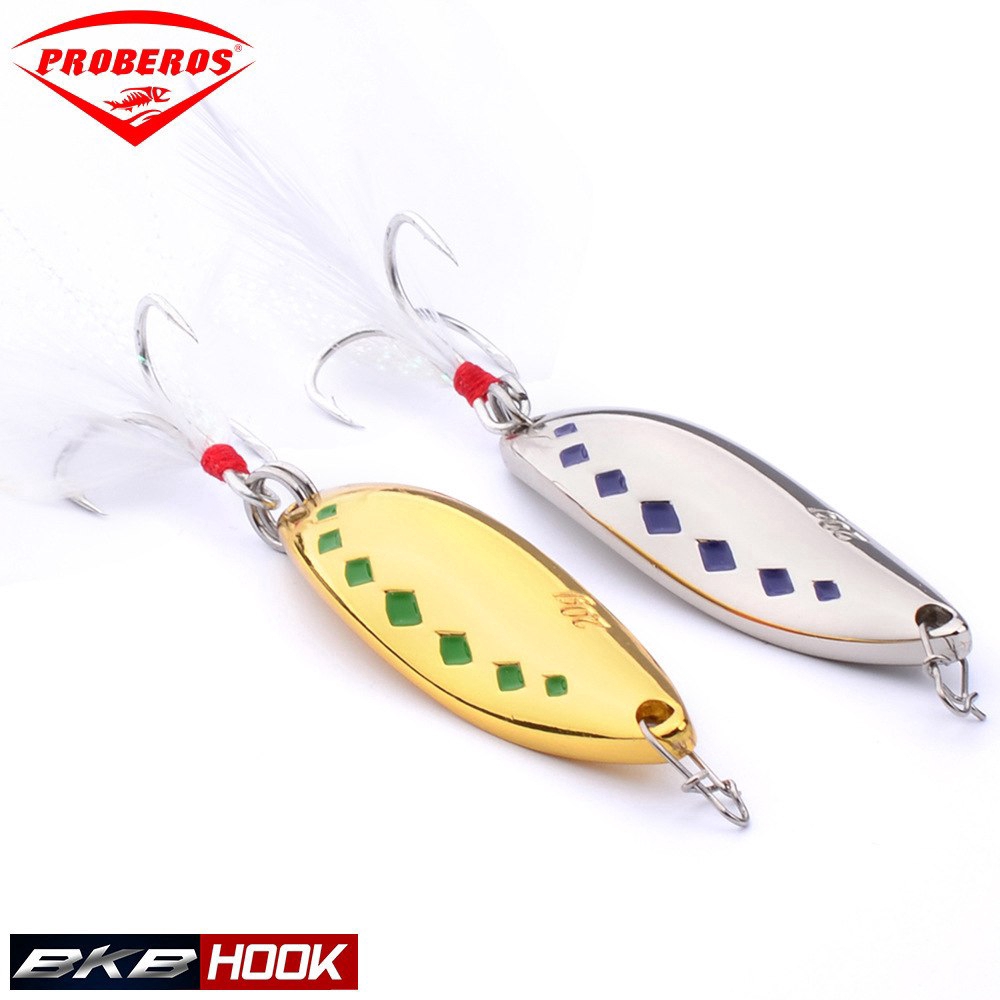 Metal Hard Bait 5g 7g 10g 15g 20g 5.5cm Artificial Spoon Spinner Wire ...
