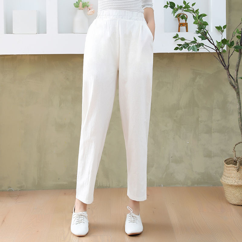 Free Shipping Plus Size S-5XL Long Harem Pants for Women High Waist ...