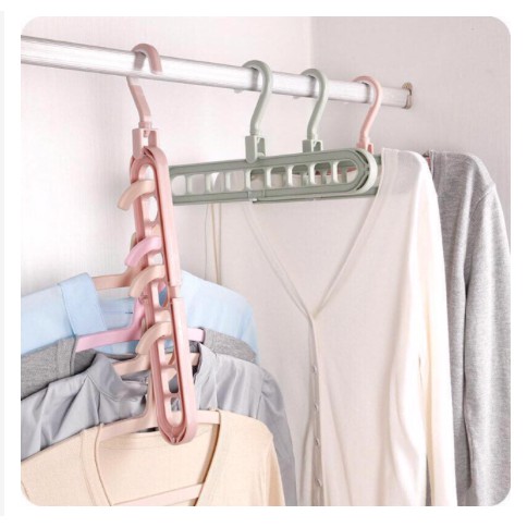 Cod Multi-functional Magic Hanger Storage Artifact Hanger Home Drying ...