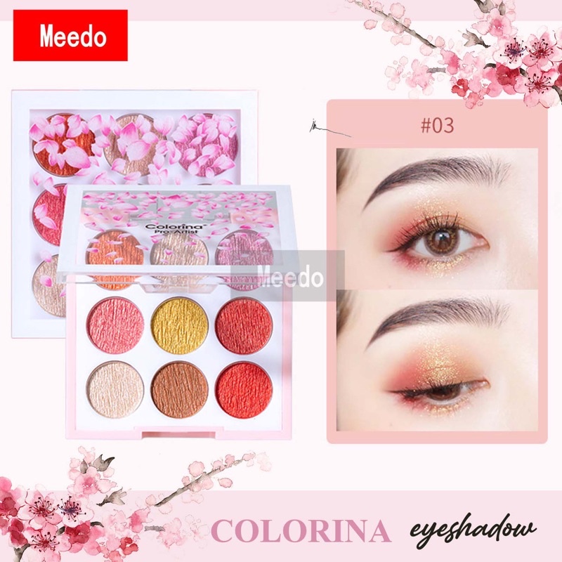 Colorina Pro Artist Sakura Mousse 9 Color Eyeshadow Palette makeup ...