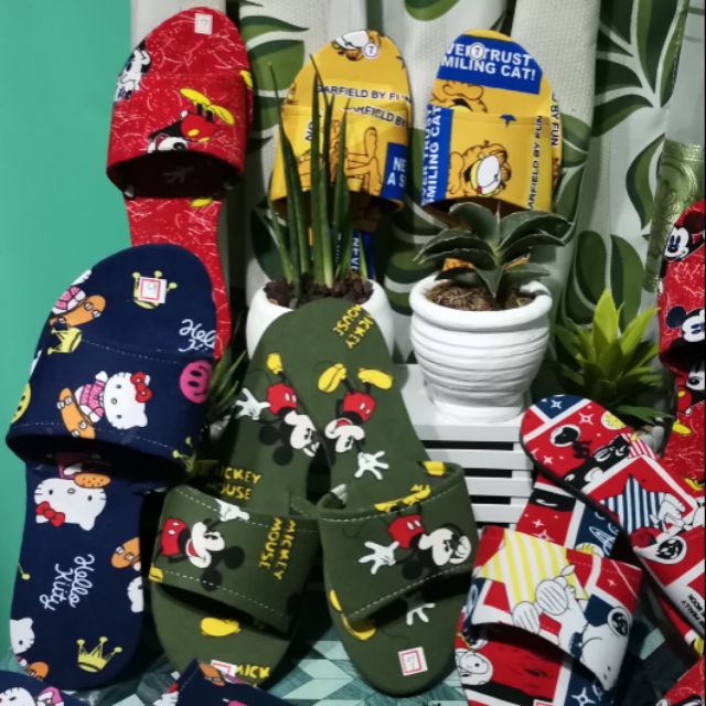 Cartoon Design Colorful Tsinelas | Shopee Philippines