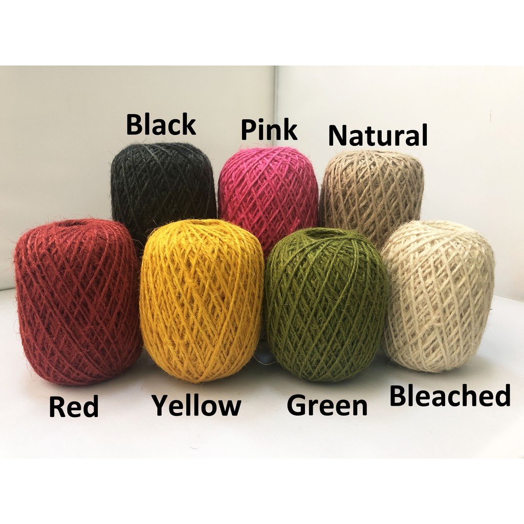 Colored Jute Twine Rope 150yards | Shopee Philippines