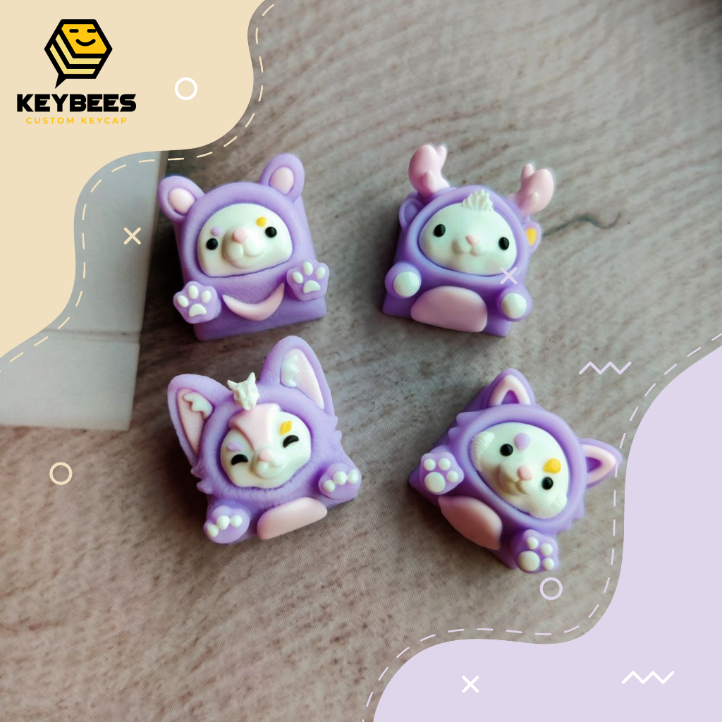 Artisan Keycap - handmade resin mechanical keyboard buttons Dalbok ...