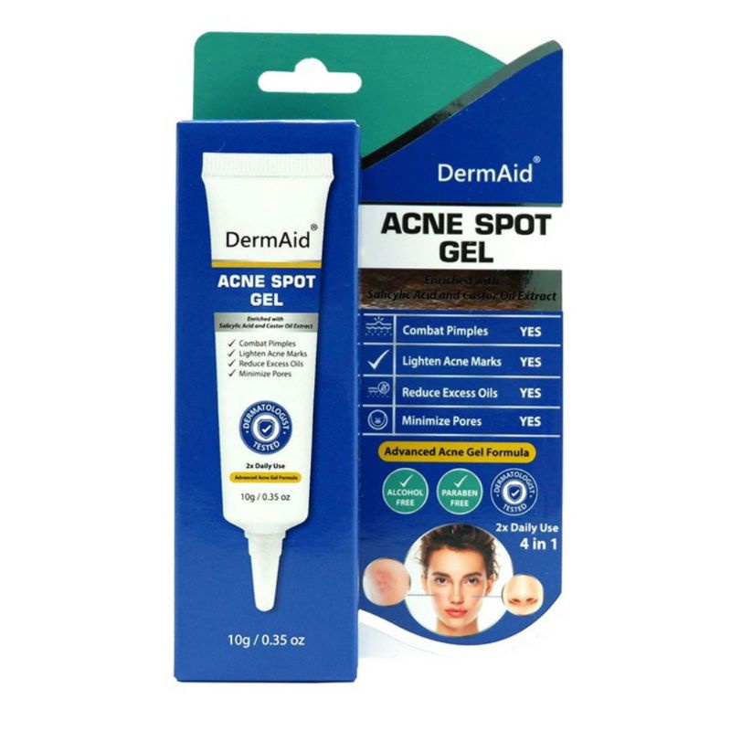 DERMAID Acne Drying Lotion 30ml*soap*acne spot gel*melasma cream*scar ...