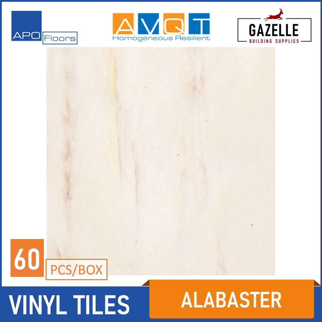 Apo Floor Vinyl Tiles AVQT (18 Colors Available) 1.3mm 60pcs / Box 11 ...