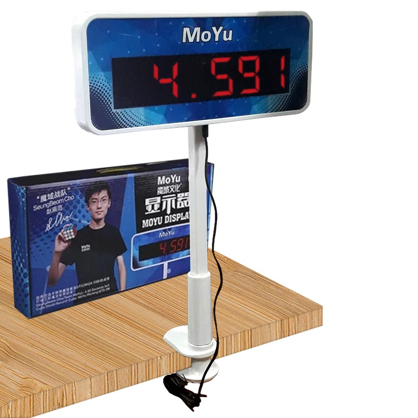 MoYu Timer Display Tournament LED Magic Cube Competition Timer | Shopee ...