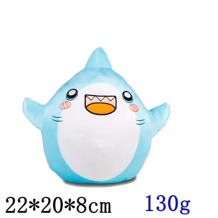 20-50cm New Lankybox Metal Mechanical Thicc Shark Cyborg Plushie Stuff ...