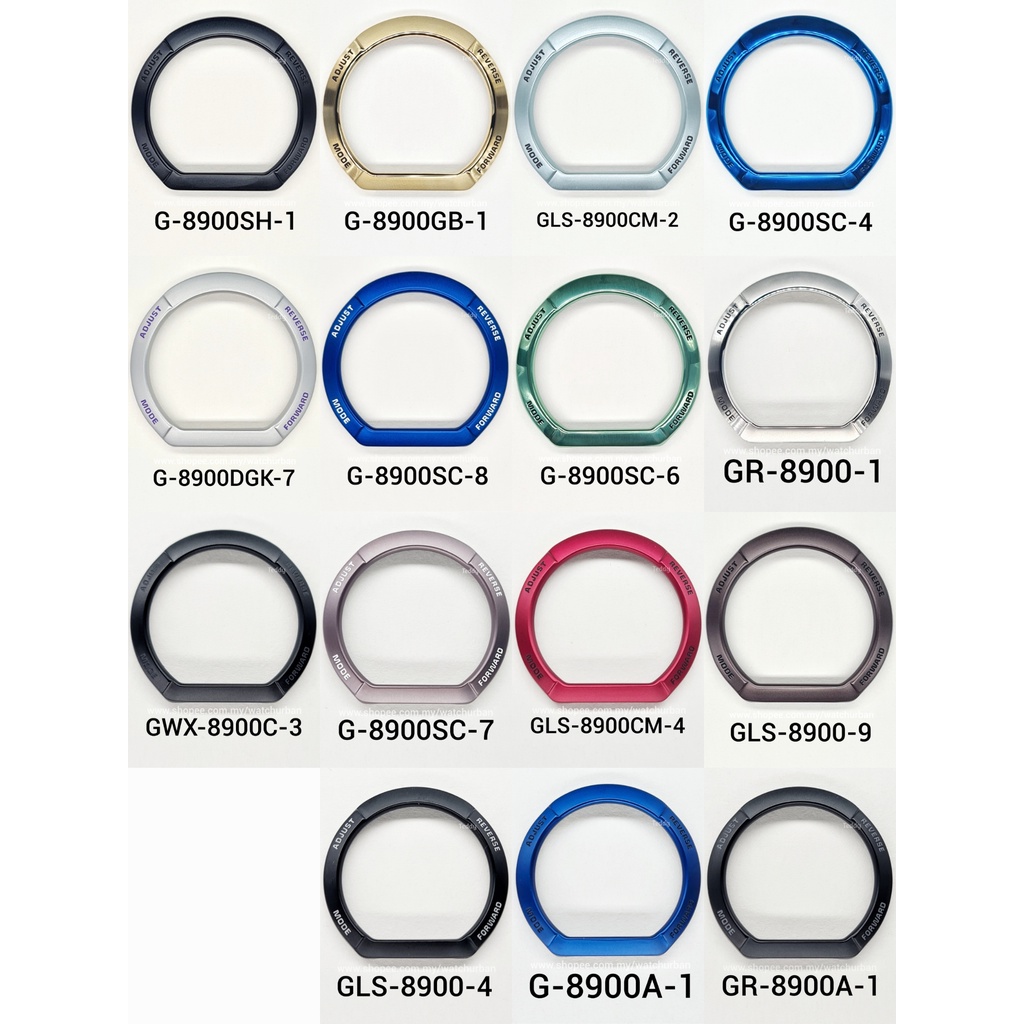 CASIO G-SHOCK INNER BEZEL RING GLS8900 GW8900 GWX8900 G8900 GR8900 ...