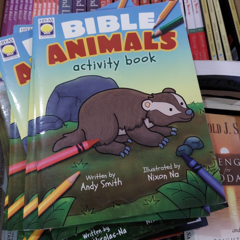 Bible Animals Activity Book (UKAY BOOKAY) | Shopee Philippines