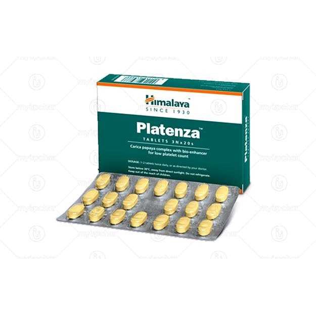 Himalaya Platenza 60 Tablets Strengthen Blood Lelaki Prevents Anemia ...