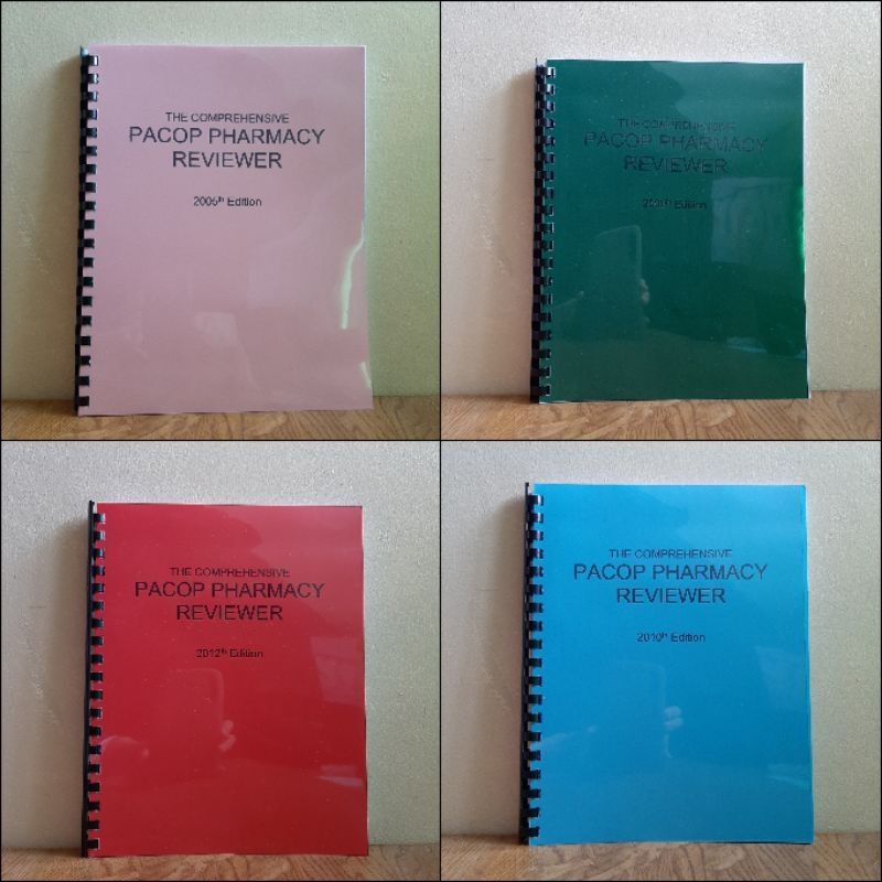 PRINTED PACOP RED, BLUE, PINK, GREEN AND VIOLET (5 BUNDLE) | Shopee ...