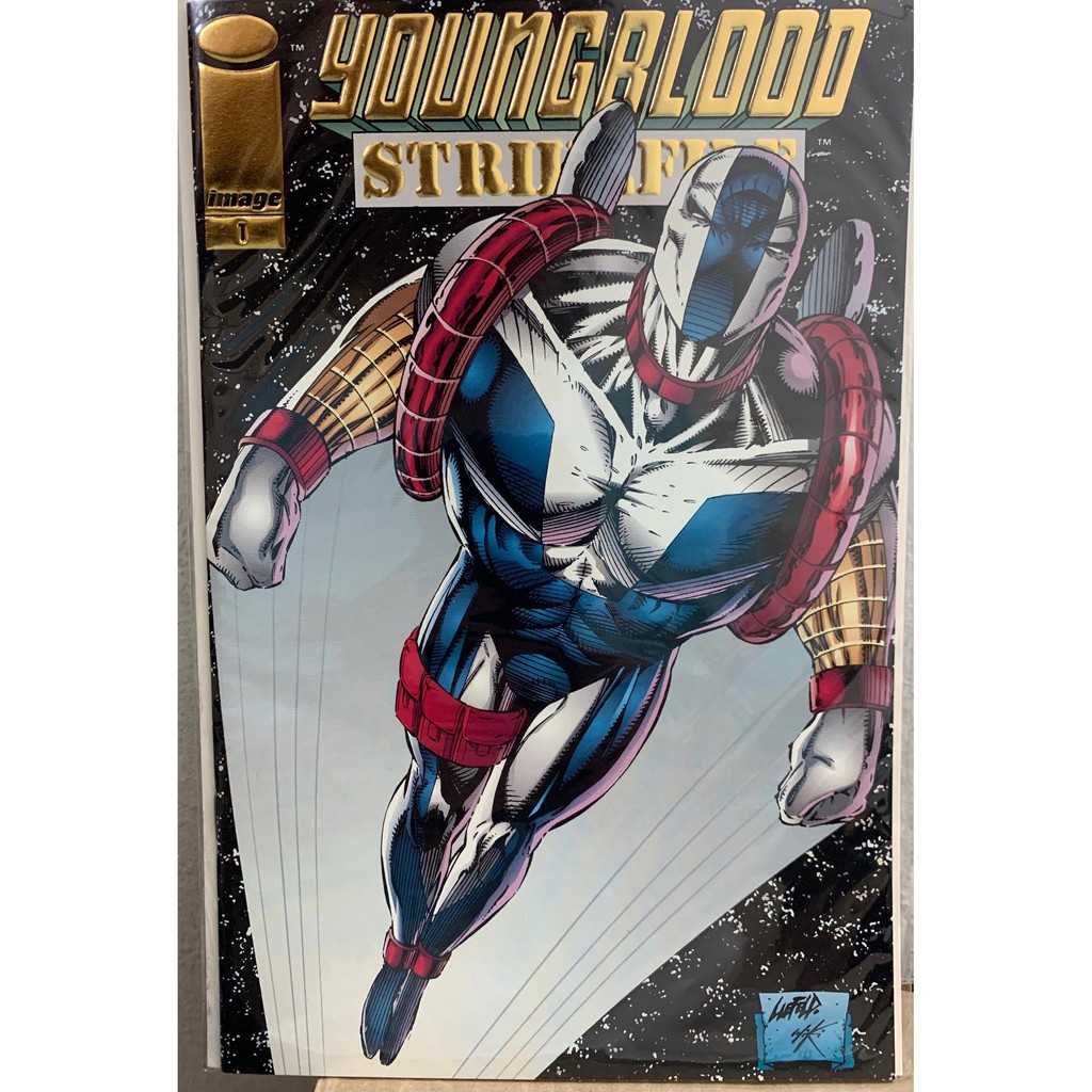 Image Comics: 1993 - Youngblood Strikefile #1 - Gold Edition - Diehard ...