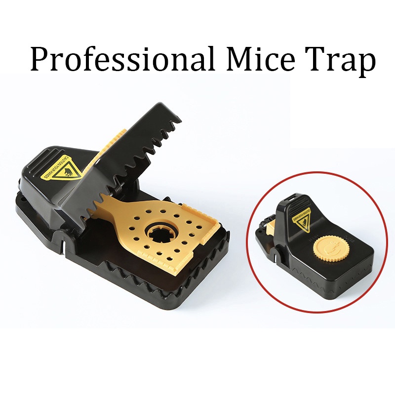 New Mousetrap 2pcs High Sensitive Button High Strength Plastic Spring ...