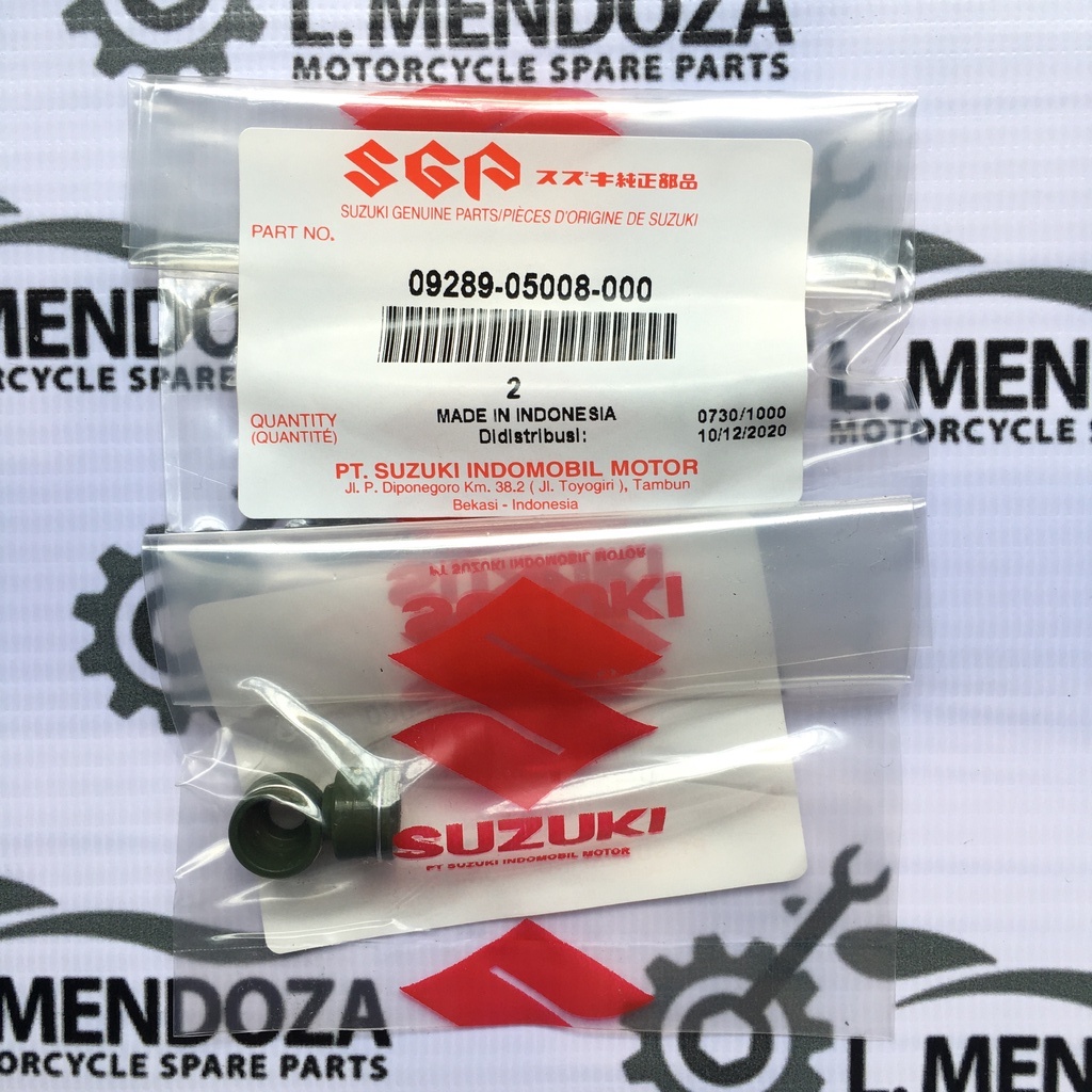 Suzuki Shogun Smash 100 115 Raider J SGP Valve Seal 2pcs Genuine 09289 ...
