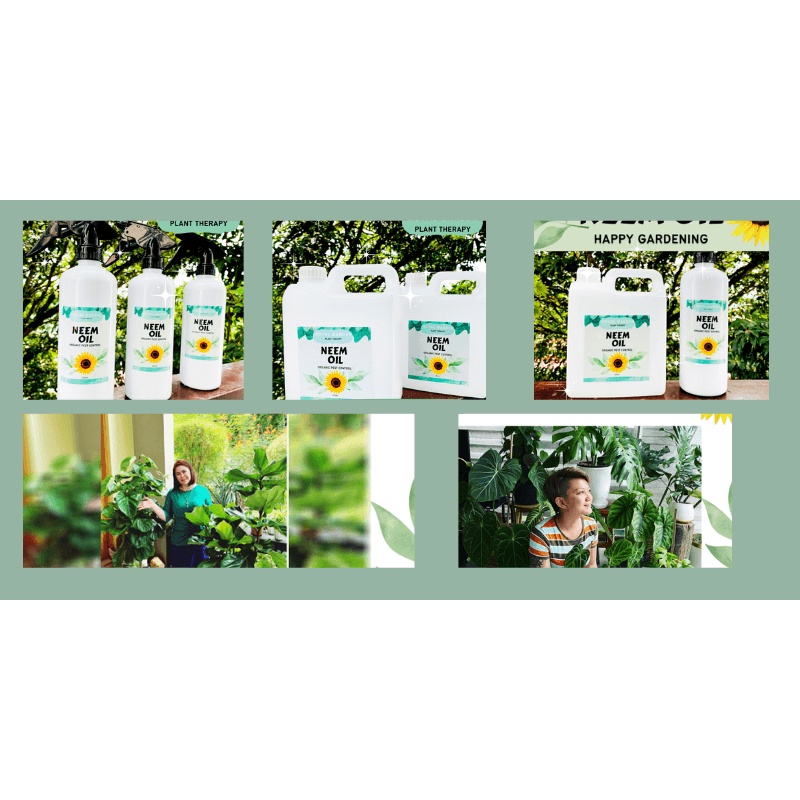 ROYAL GARDEN Neem Oil Spray Plants Insecticide Pesticide Refill 1 Liter ...