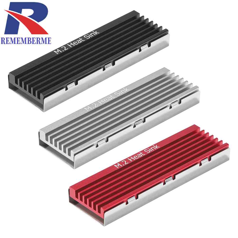 M.2 SSD Heat Sink Heatsink NVME NGFF M.2 2280 SSD Hard Disk Aluminum ...