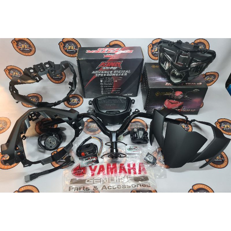 HANDLE BAR HEADLIGHT V2 ASSEMBLY CONVERSION KIT FOR SNIPER 150 V1(OLD ...