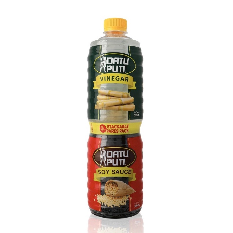 Datu Puti Stackable Pares 2 Packs 500ml | Shopee Philippines