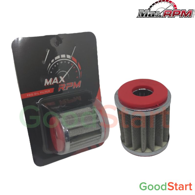 MAX RPM WASHABLE OIL FILTER STAINLESS SNIPER VEGA TFX R15 XMAX RAIDER ...
