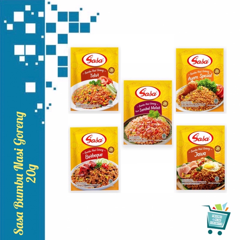 Sasa Fried Rice Seasoning 20g | Shopee Philippines