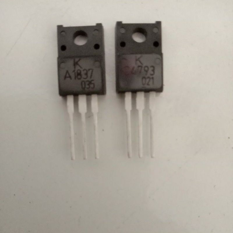Transistor A1837-C4793 (1 set) | Shopee Philippines