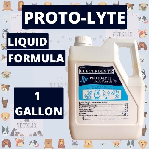 [VETKLIX] PROTOLYTE 1gal - Electrolytes - Tryco - Proto-lyte Proto ...