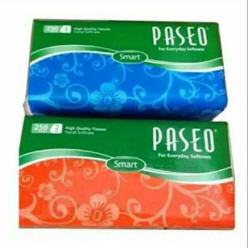 Paseo Tissue Contains 250 Sheets 2 ply | Paseo smart facial Tissue ...
