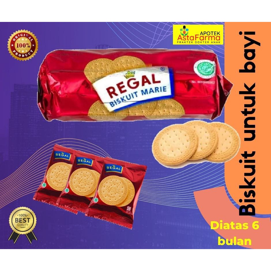 Regal Marie Biscuits For Kids 6 Months Above | Shopee Philippines