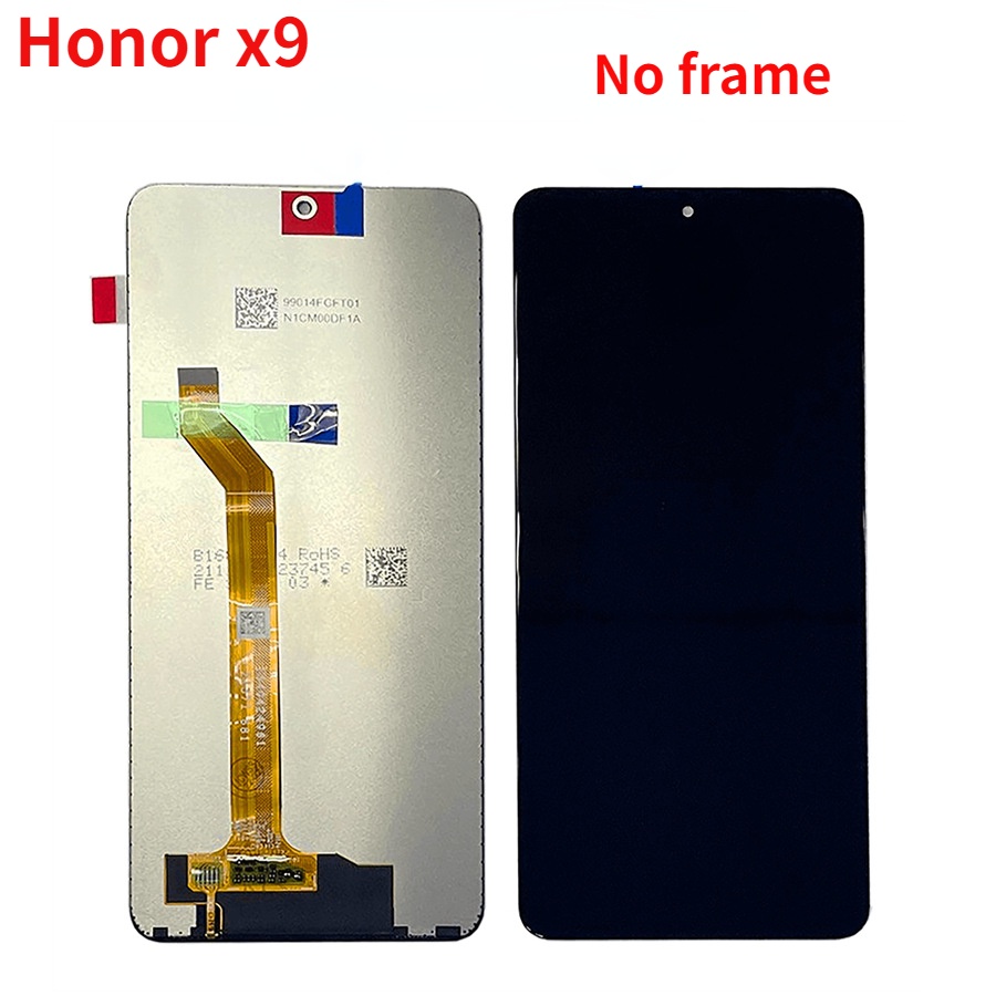For Huawei Honor X9 5G LCD Display Touch Screen Panel Frame Replacement honor x9 4g Parts ANY ...