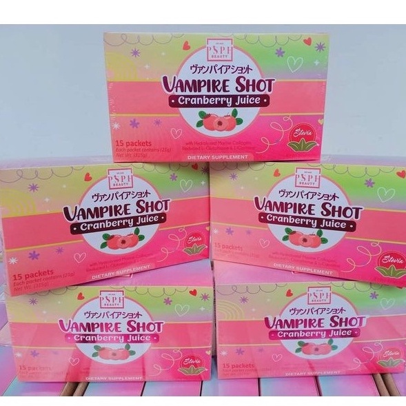 Vampire Shot Cranberry Juice by PSPH PLUS 2 SACHETS | ORIGINAL | Shopee ...
