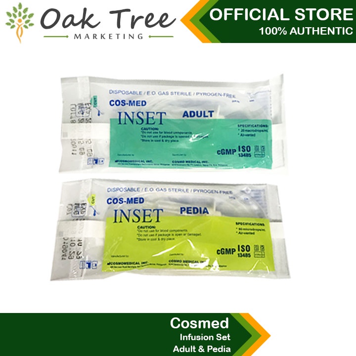 Cosmed 50Pcs Pack Infusion Set - Macroset And Microset | Shopee Philippines