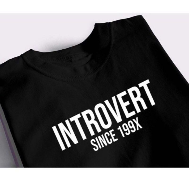 INTROVERT - TSHIRT DESIGN FOR UNISEX | Shopee Philippines