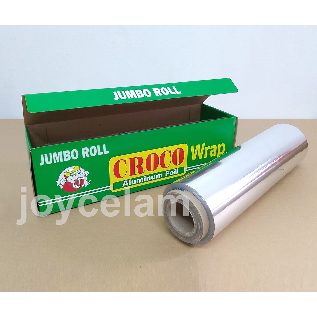 Original Croco Shurewrap Aluminum Foil Wrap Jumbo Roll (Matibay) 12 ...