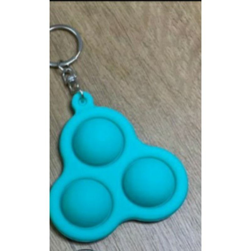 Mini Pop it Fidget Toys for kids Fidget Keychain Mini Push Pop Bubble ...