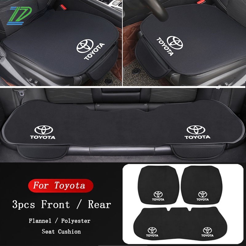 Universal Toyota Car Seat Cushion Flannel Car Seat Cover For Vios Yaris ...