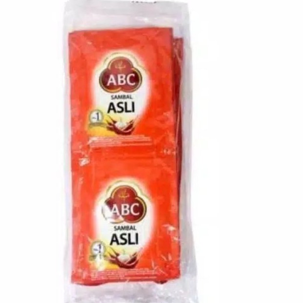 Abc Sambal Original 1 Renceng Contains 10 Sachets | Shopee Philippines